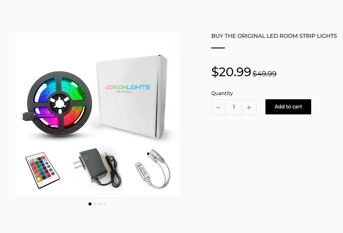 ledroomlights.com fake online leds shop - Fakes, Scams and frauds of ...
