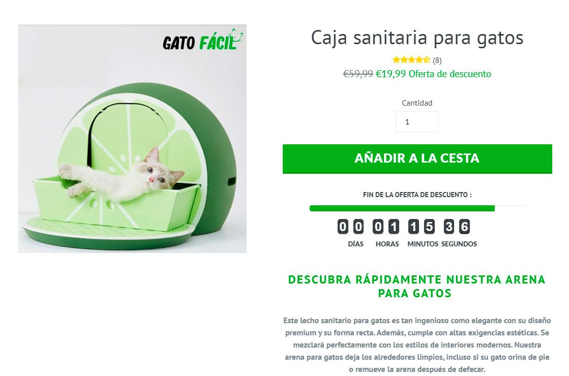 gato-facil.com fake cat sandbox online shop - Fakes, Scams and frauds ...