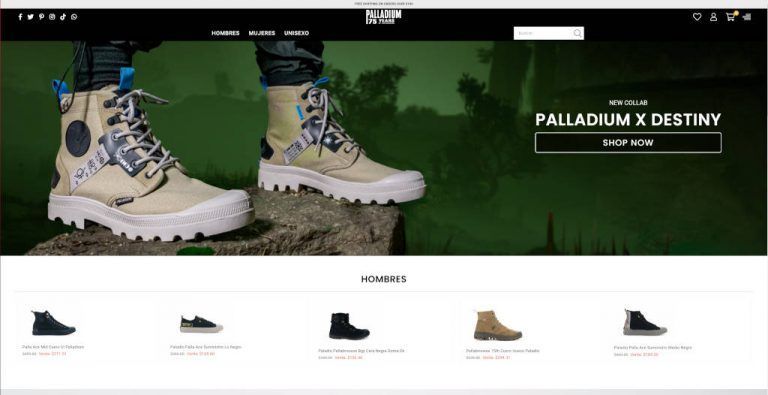 palladiumcolombia.com tienda online dudosa calzado Palladium - Fakes ...
