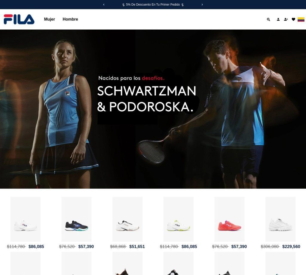 tiendasfilacolombia.co Tienda online dudosa productos Fila - Fakes, tiendas dudosas, phishing...